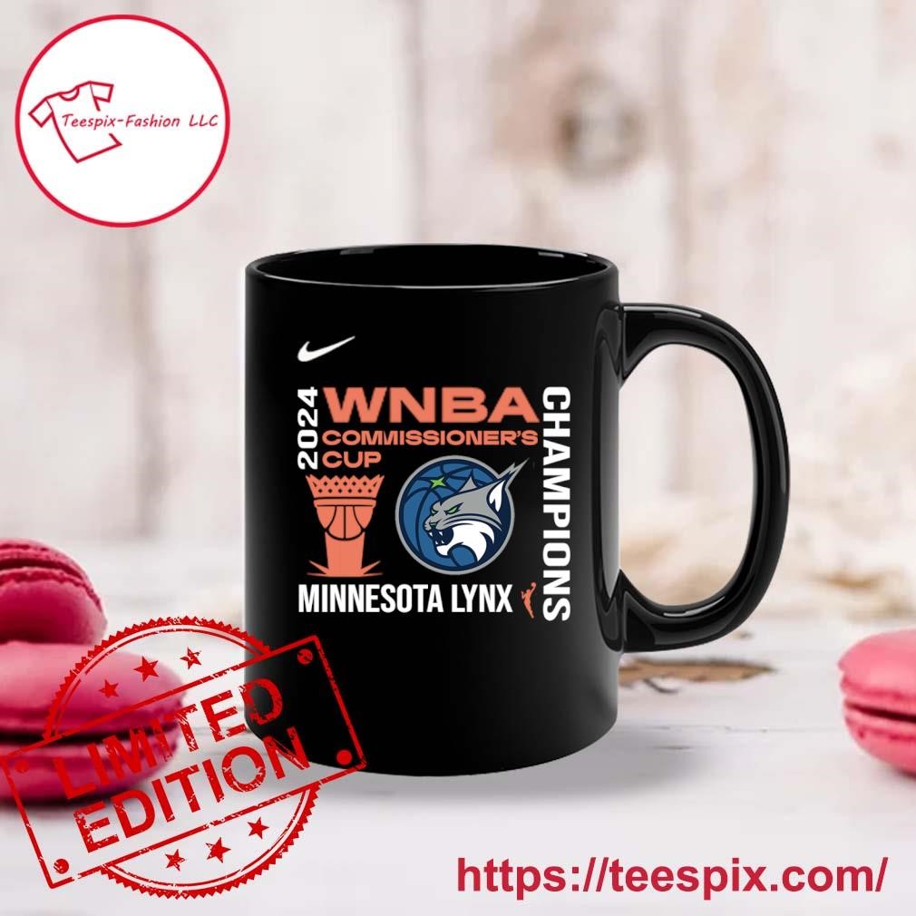 Nike 2024 WNBA Commissioner’s Cup Minnesota Lynx Champions Mug, Tumbler ...